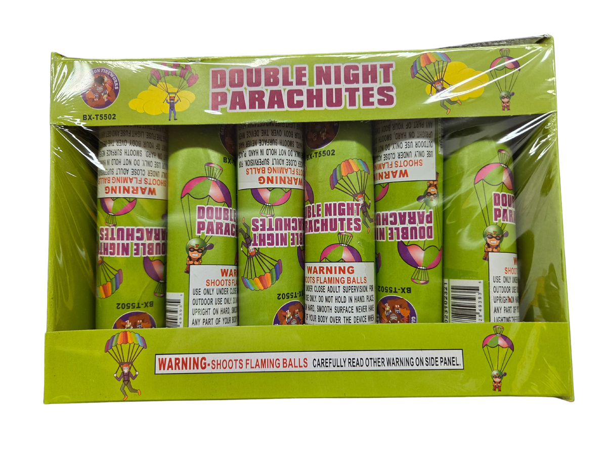Double Night Parachute – Helm Fireworks
