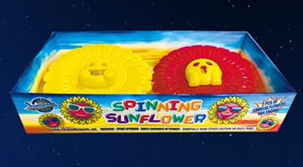 Spinning Sunflower – Helm Fireworks
