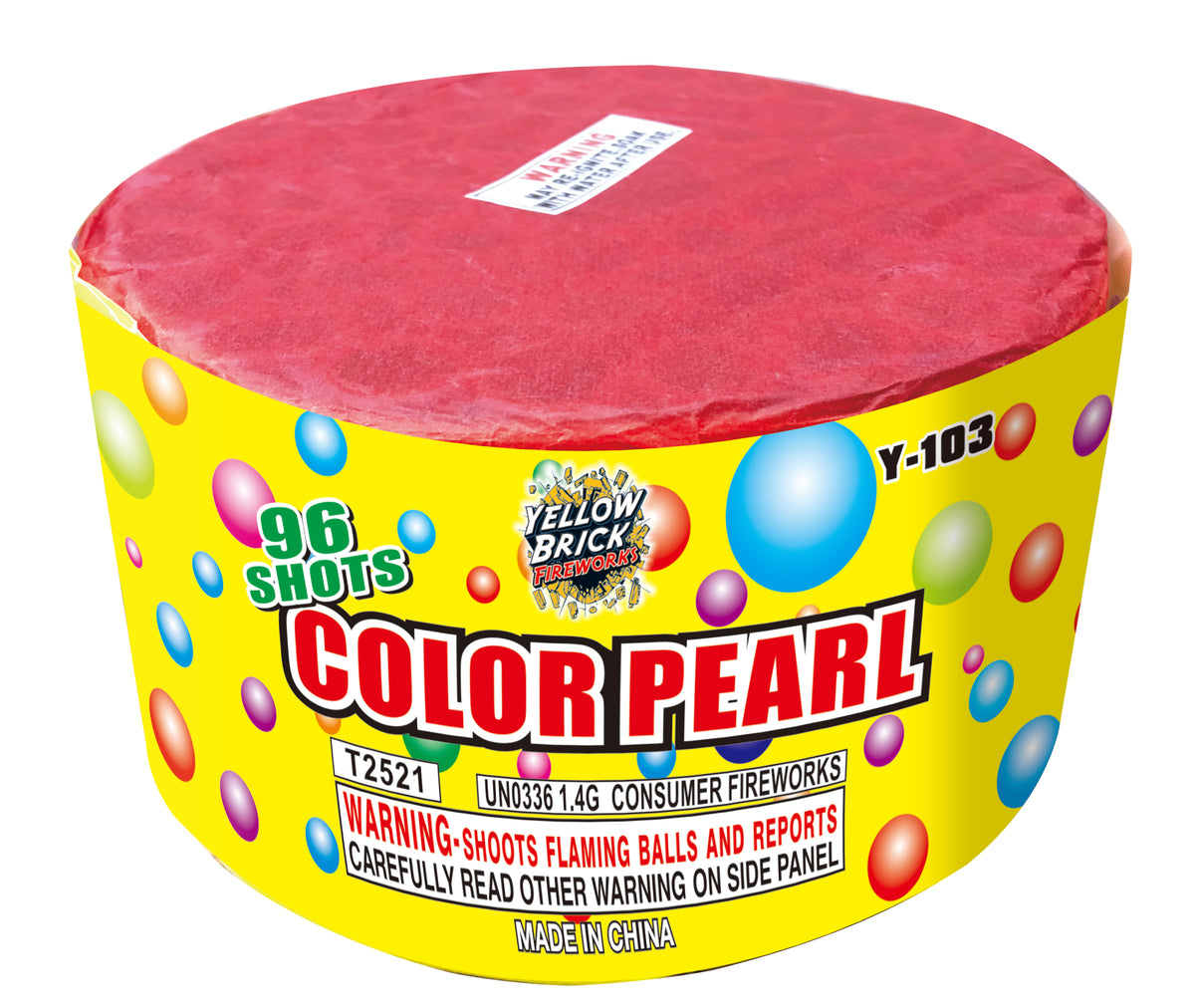 96 Shot Color Pearl – Helm Fireworks
