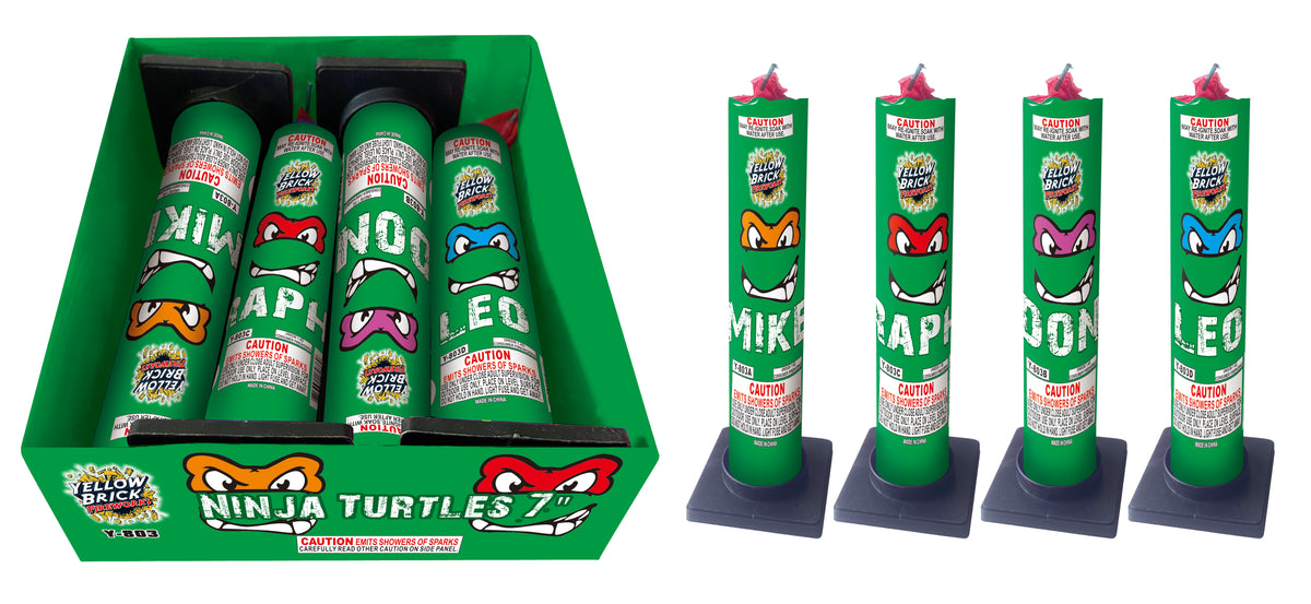 Ninja Turtles – Helm Fireworks