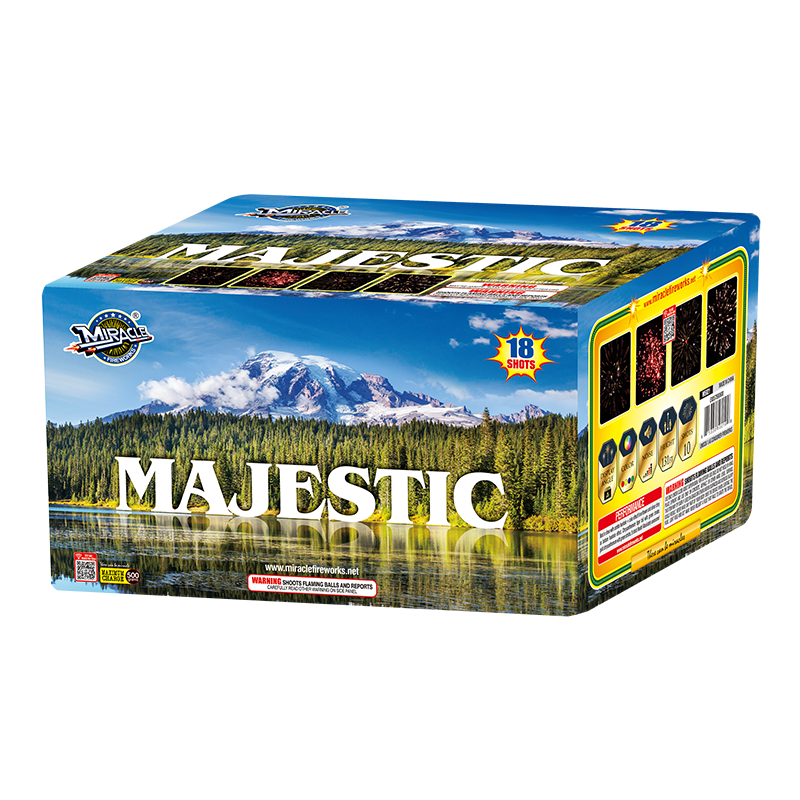 Majestic 18 Shots – Helm Fireworks