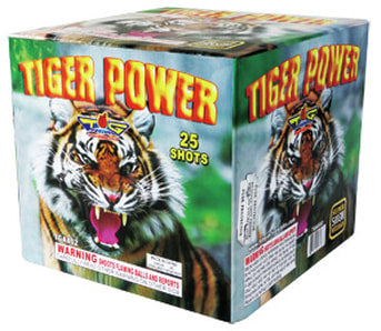 Tiger Power 25 Shots – Helm Fireworks