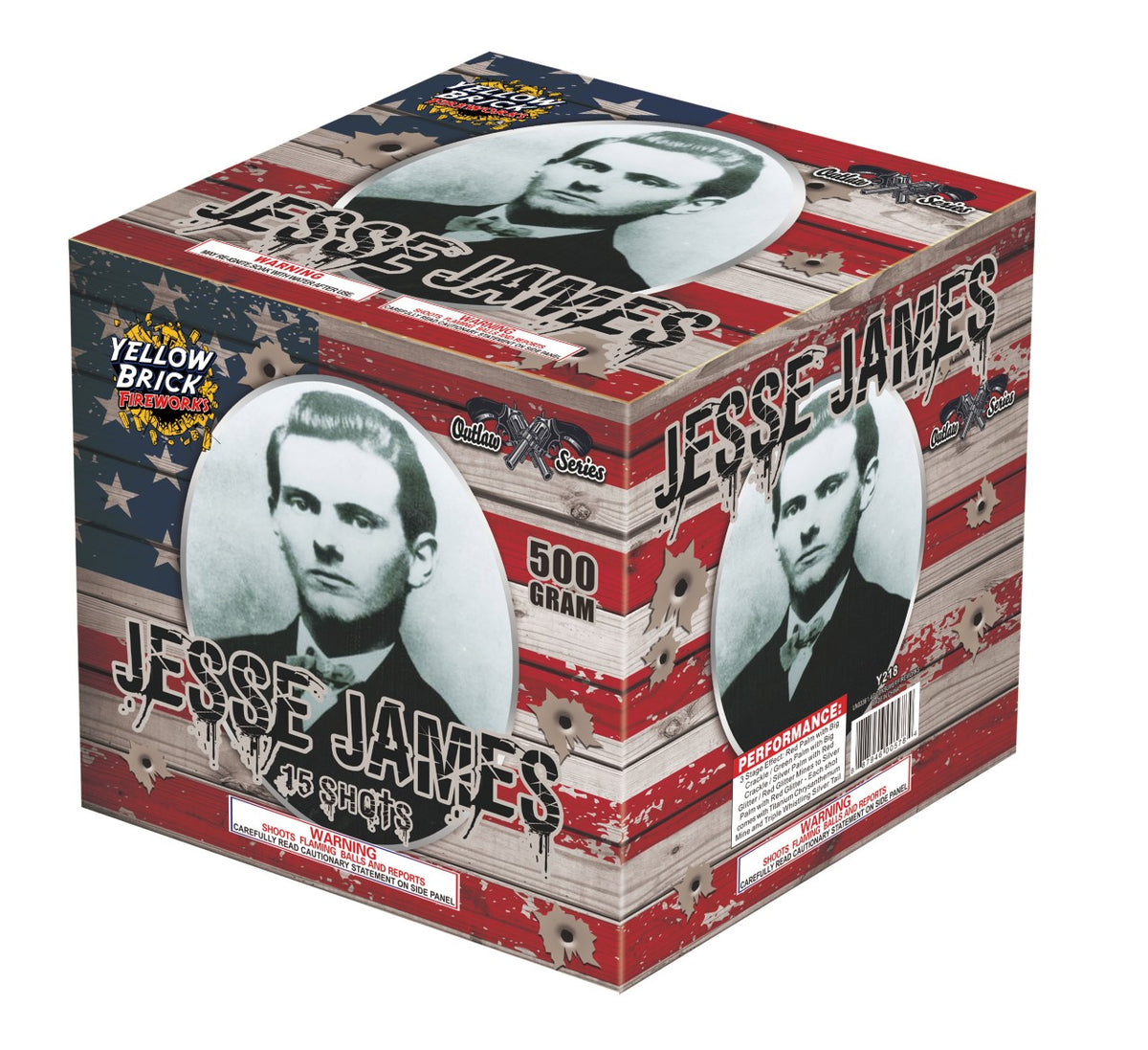 Jesse James 15 Shots – Helm Fireworks