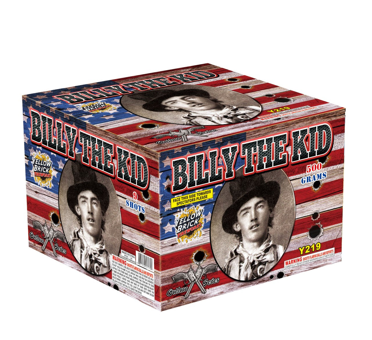 Billy the Kid 9 Shots – Helm Fireworks